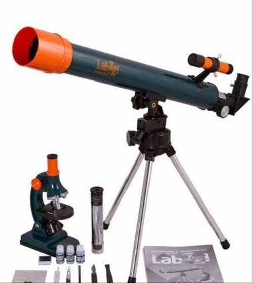 Телескоп микроскоп набор Levenhuk новый