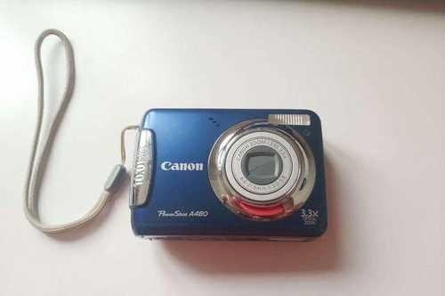 Компактный фотоаппарат Canon A 480 с футляром