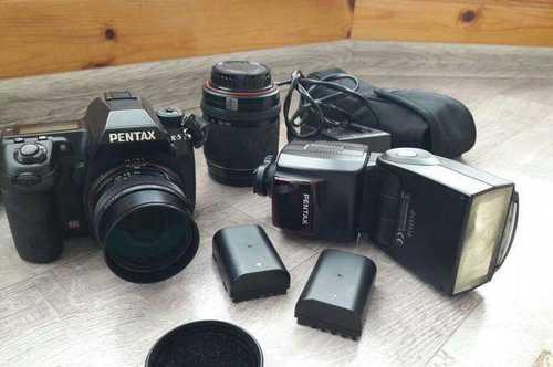 Зеркальный фотоаппарат pentax K-5 (комплект)