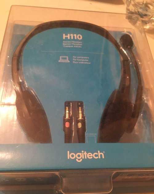 Наушники logitech h110