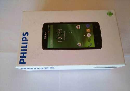 Телефон Philips v387 Lite Black