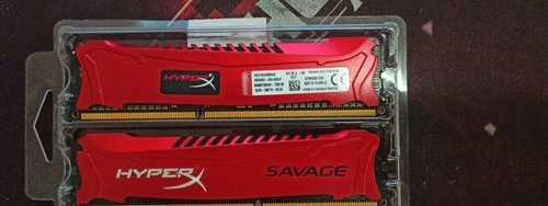 Kingston hyperx savage ddr3 8GB (2x4) (1866 cl9)