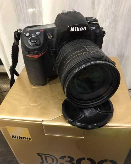 Фотоаппарат Nikon d300 с объективом 24-85/2.4-4 D