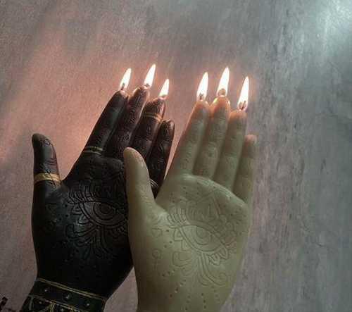 Свеча “Рука Хамса”
