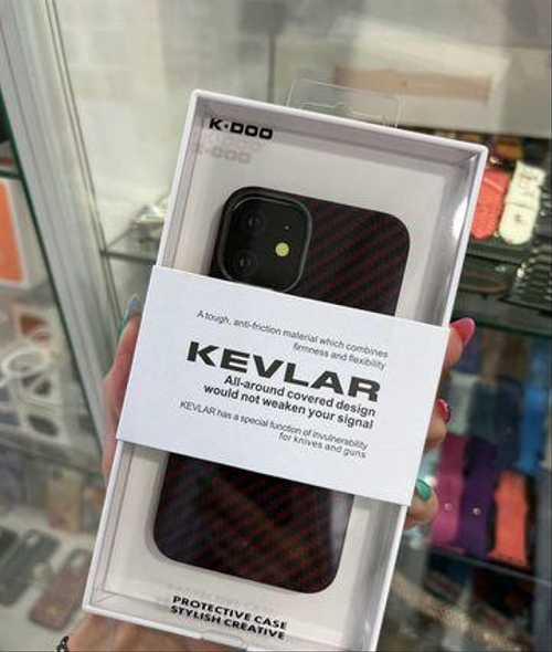 Чехол K-DOO для Apple iPhone 12mini Kevlar