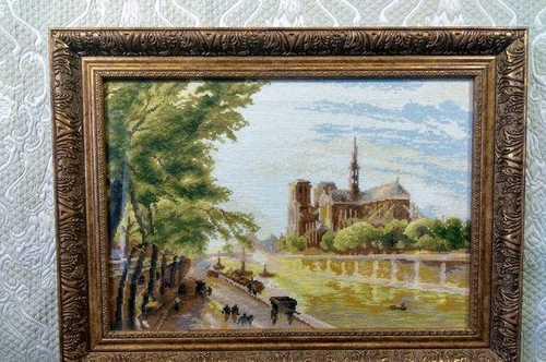 Картина "Собор Парижской богоматери"