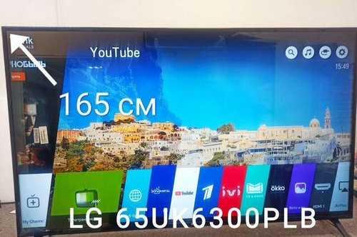 LG 65UK6300PLB 2019 165 см 4K smart WI-FI