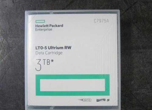 Картридж HP LTO5 Ultrium 3TB C7975A RW