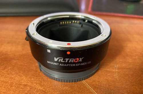 Фото переходник viltrox EF-NEX III