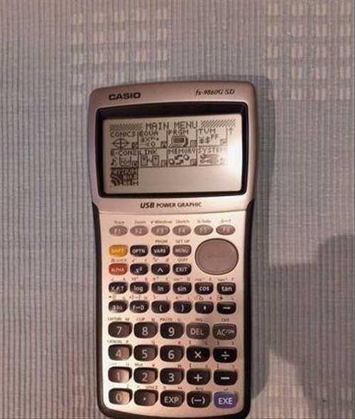 Графический калькулятор Casio FX-9860G SD