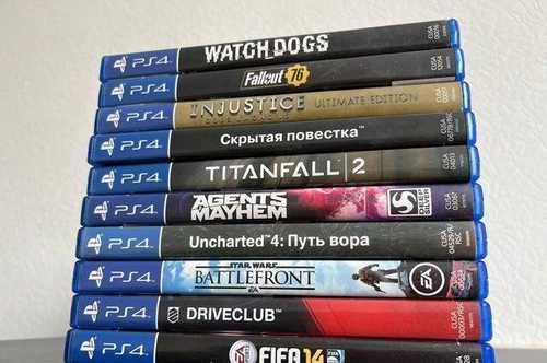 Комплект игр для PlayStation 4 (PS4) б/у
