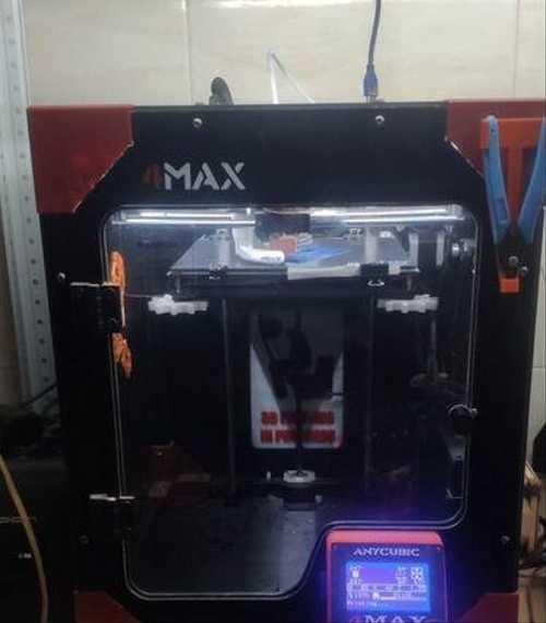 3d принтер Anycubic 4MAX