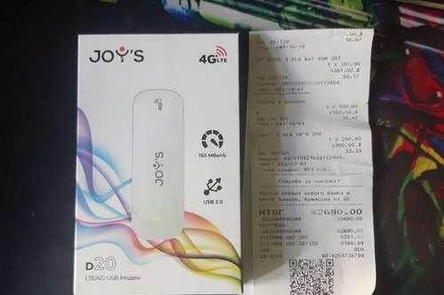 Высокоскоростной 4G/LTE модем Joy'S