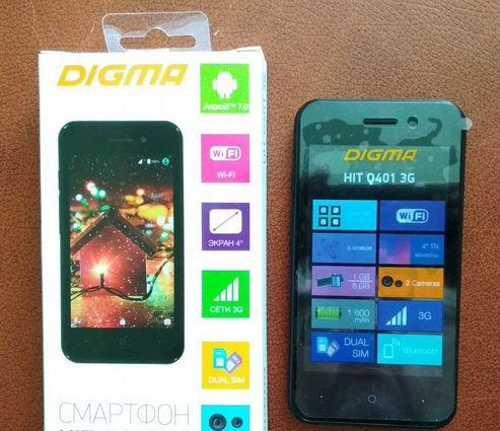 Смартфон Digma HIT Q401