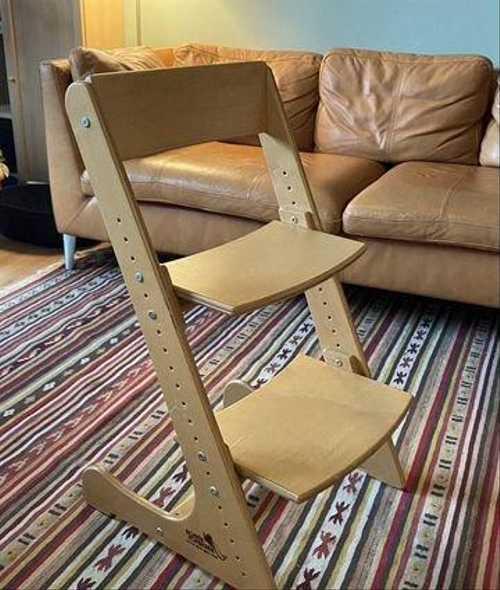 Детский деревянный растущий стул Конек Горбунок