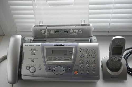 Телефон-факс Panasonic KX-FC243 с доп. трубкой