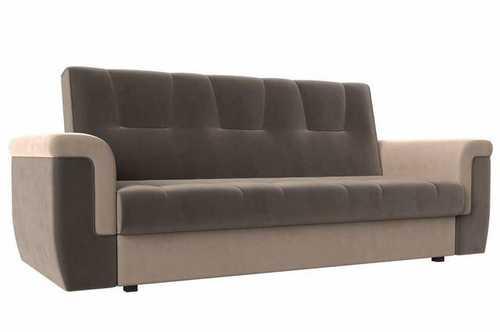 Прямой диван Эллиот, Велюр, модель 107456