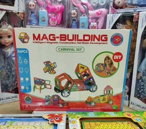Магнитный конструктор Mag-Building 56 деталей