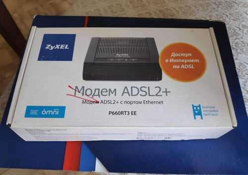 Adsl-модем zyxel P660rt3