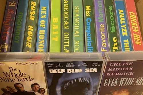VHS HiFi кассеты (нов.) с фильмами (запись 2021)