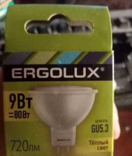Лампа Ergolux LED-jcdr-9W-GU5.3-3K