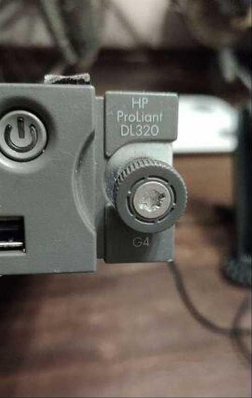 Сервер HP Proliant dl 320 gen 4