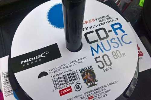 CD-R hidisc music 80 min