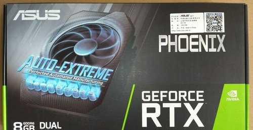 Asus RTX3050 8 Gb Phoenix видеокарта новая