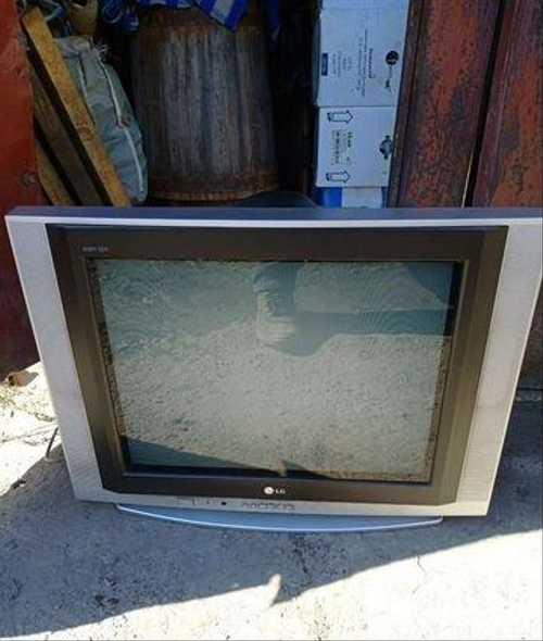 Телевизор кинескопный бу