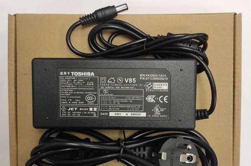 Зарядное устройство toshiba 15V / 5A / 75W 6.3X3.0