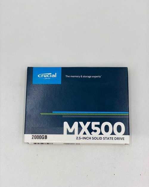 Накопитель Crucial MX500 2TB CT2000MX500SSD1