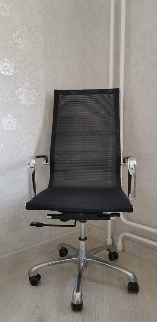 Кресло руководителя Easy Chair 702 T NET черное (с