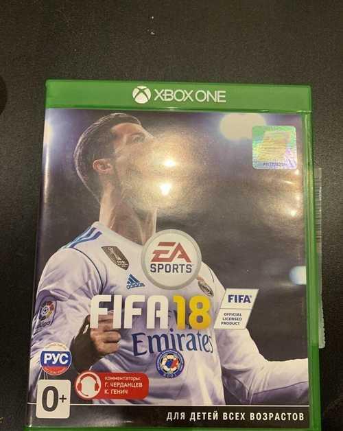 Продам fifa. FIFA 18 [Xbox one].