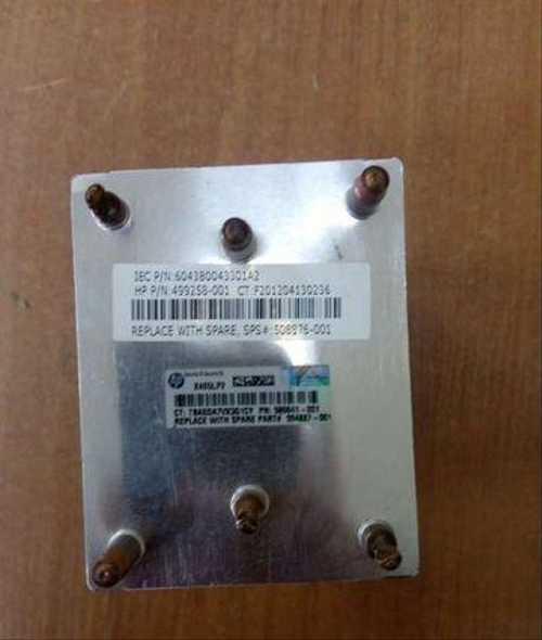 Радиатор HP Heatsink for Proliant ML350G6 (499258