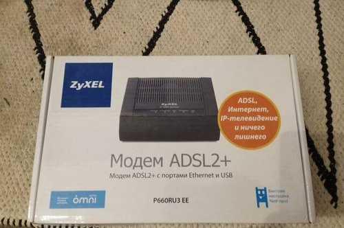 Модем adsl zyxel, интернет и iptv