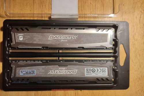 Crucial ballistix ddr4 3000 16gb kit CL15