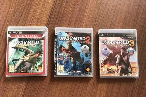 Трилогия uncharted ps3