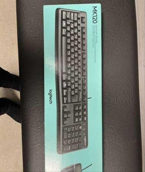 Комплект клавиатура и мышь Logitech MK 120