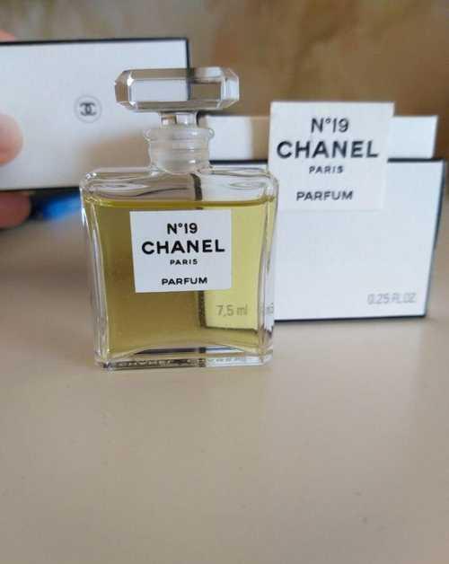 Chanel 19 духи 7,5 мл