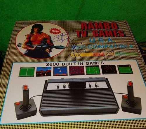 Rambo TV Games (клон Atari 2600) со встр. играми