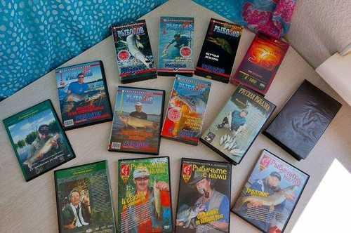 Коллекция dvd фильмов о рыбалке