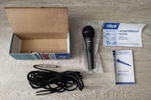 Караоке микрофон Dynamic microphone Vitek VT-3831