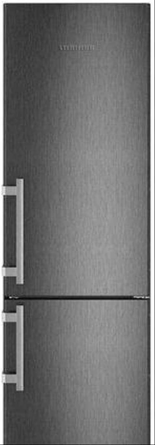 Холодильник Liebherr CBNbs 4835 двухкамерный черны