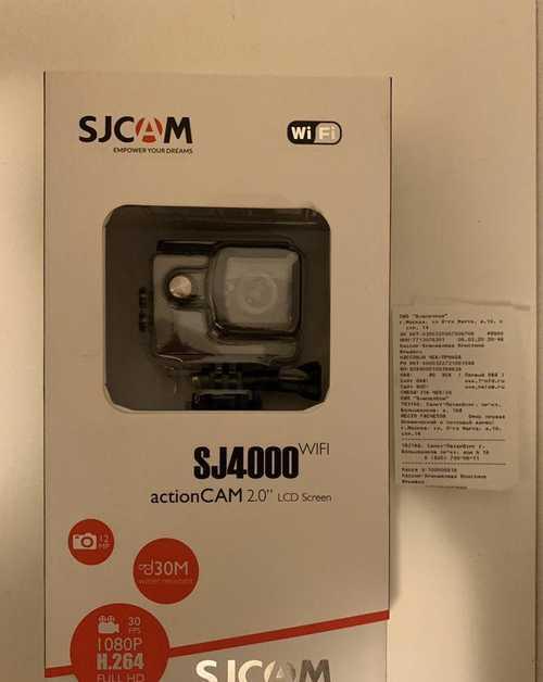 Экшн-камера sjcam SJ4000 wifi новая