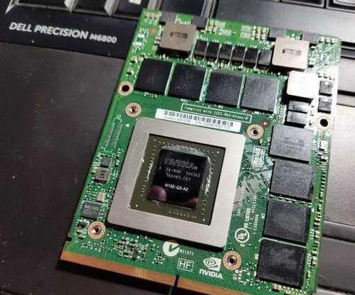 Видеокарта Nvidia Quadro K4100M 4gb (с Dell m6800)