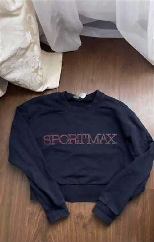 Свитшот sportmax max mara armani juicy couture