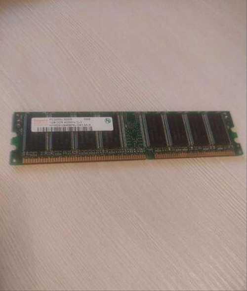 Оперативная память Hynix PC3200U-30330 1Gb DDR 400