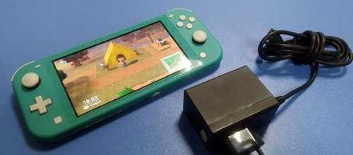 Игровая приставка Nintendo Switch Lite бирюзовый