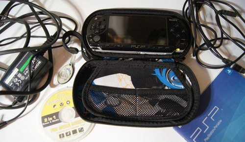 PSP 2008 Slim Lite. Чипованная