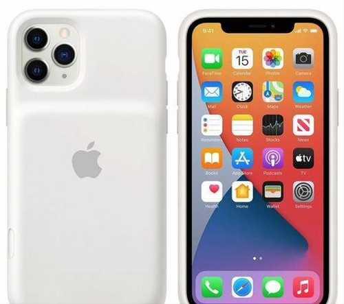 Apple battery case iPhone 11 pro цвет белый